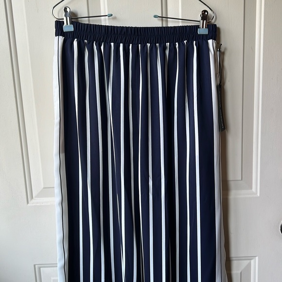 Modern Works | Pants & Jumpsuits | Nwt Modern Works Navywhite Striped ...